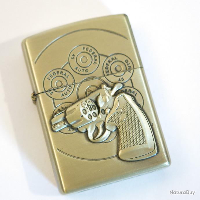 Briquet tempête style Zippo réf. fédéral auto - Briquets, Zippos ..etc (7078719)