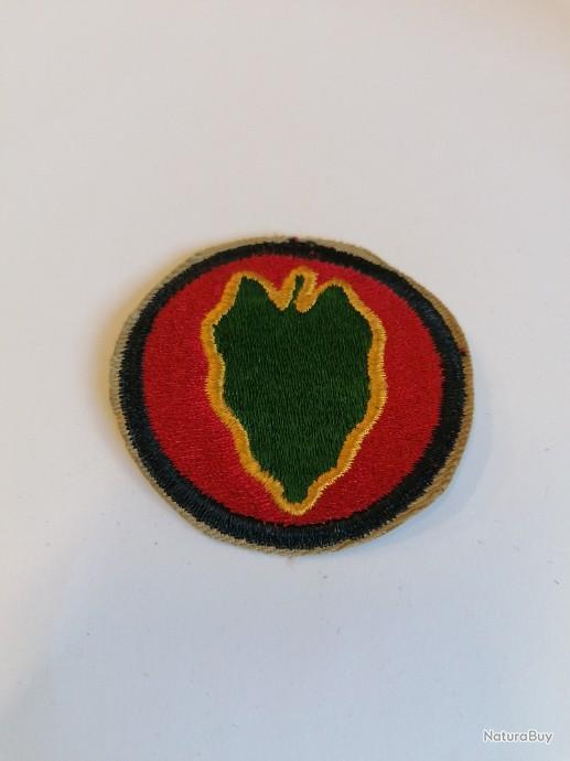 Patch armée us 24th INFANTRY DIVISION WW2 ORIGINAL 2 - Insignes en ...