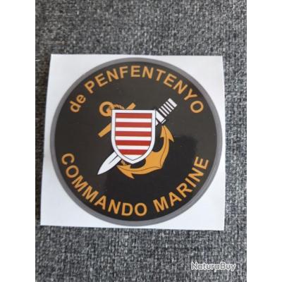 AUTO COLLANT DU COMMANDO MARINE"PENFENTENYO" - Autocollants militaria (7151502)