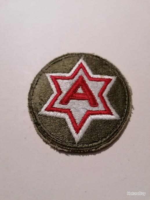 Patch armée us 6th ARMY WW2 ORIGINAL 1 - Insignes en tissu - Patchs ...
