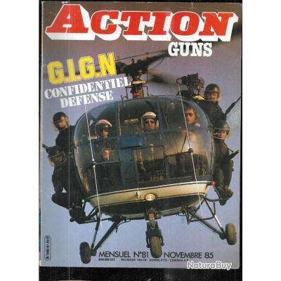 Action guns 81 gign, frr 1 tireur d'élite, krico stutzen 750 luxe,colt ...