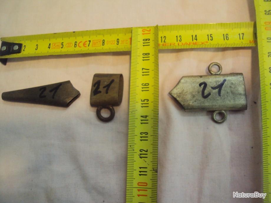 (gar 21) bouterolle et chape de fourreau sabre glaive ou épée, couteau ...