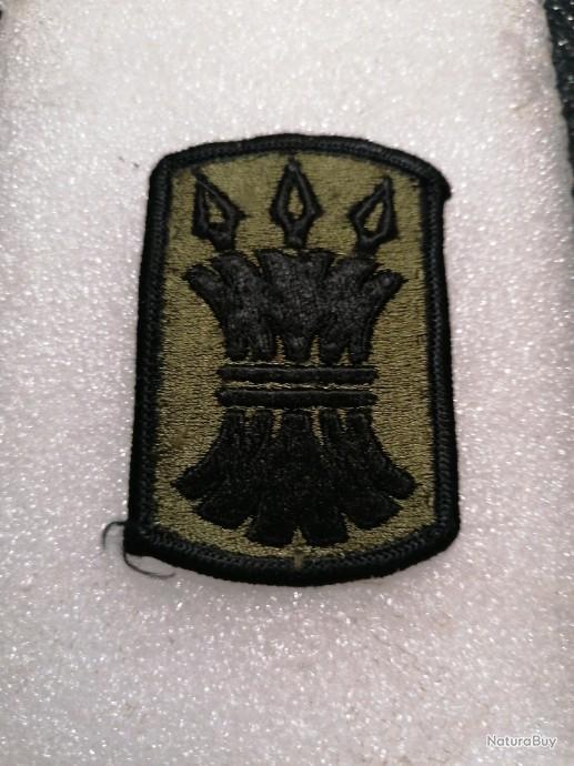 Patch armée us 157th INFANTRY BRIGADE kaki ORIGINAL - Insignes en tissu ...
