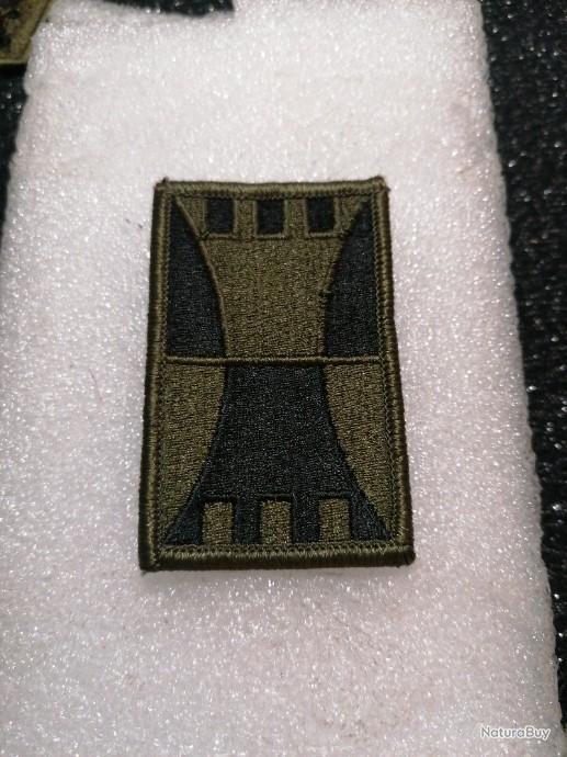 Patch armée us 416TH ENGENEER BRIGADE kaki ORIGINAL 2 - Insignes en tissu - Patchs (7379555)