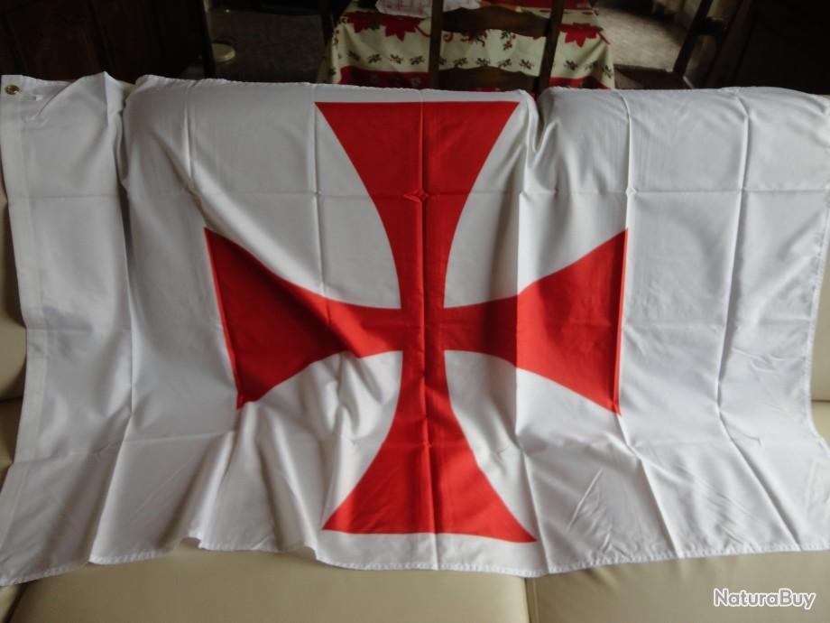 Drapeau des Templiers - Drapeaux et Fanions (10446038)