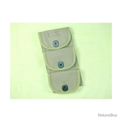 Porte Clips en toile 45 ACP revolver Colt 1917 ou Smith et Wesson ...