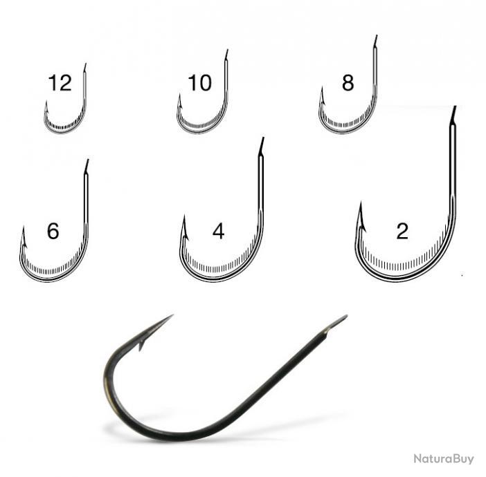 HAMECONS TRUITE SPECIMEN 7050 NPC Taille 12 - Hameçons (7880756)