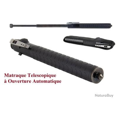 Matraque telescopique automatique de 52.5 cm - Matraque téléscopique ...