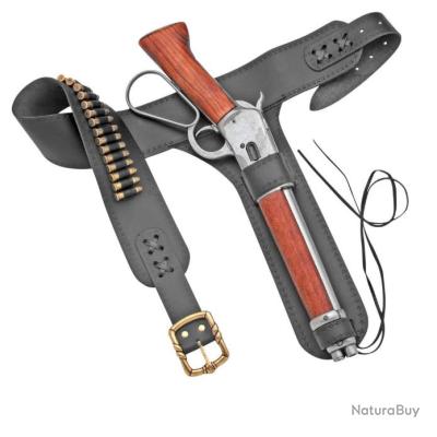 REPLIQUE WINCHESTER JOSH RANDALL (au nom de la loi ) avec Holster cuir ...