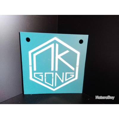 Vente flash ! gong carré de 15 cm du 22lr au 44 mag . cible métallique ...