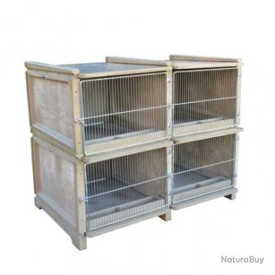 Clapier BETON x9 clapier elevage lapin lievre clapier béton armé ...