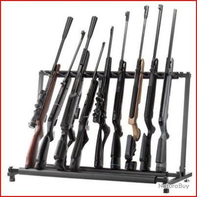 Ratelier vertical en métal pour armes 9 armes - Rateliers et porte ...