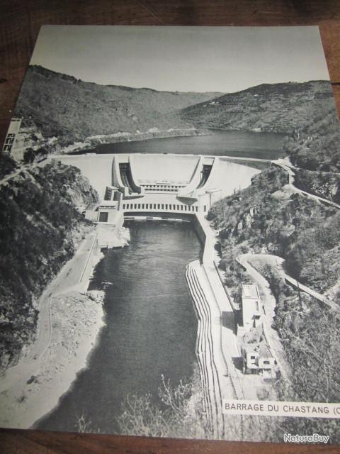 Carte fiche photo / BARRAGE DU CHASTANG CORREZE - Cartes postales ...