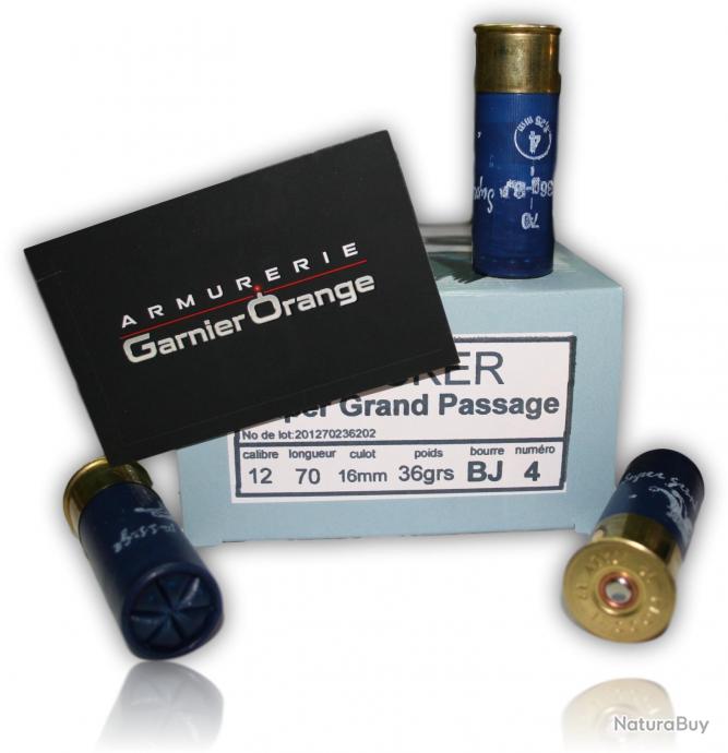 CARTOUCHE JOCKER SUPER GRAND PASSAGE CAL12/70 36G BOURRE JUPE BTE 25 6 ...