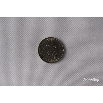 Pièce de 1 franc 1968 - Monnaies (8577281)