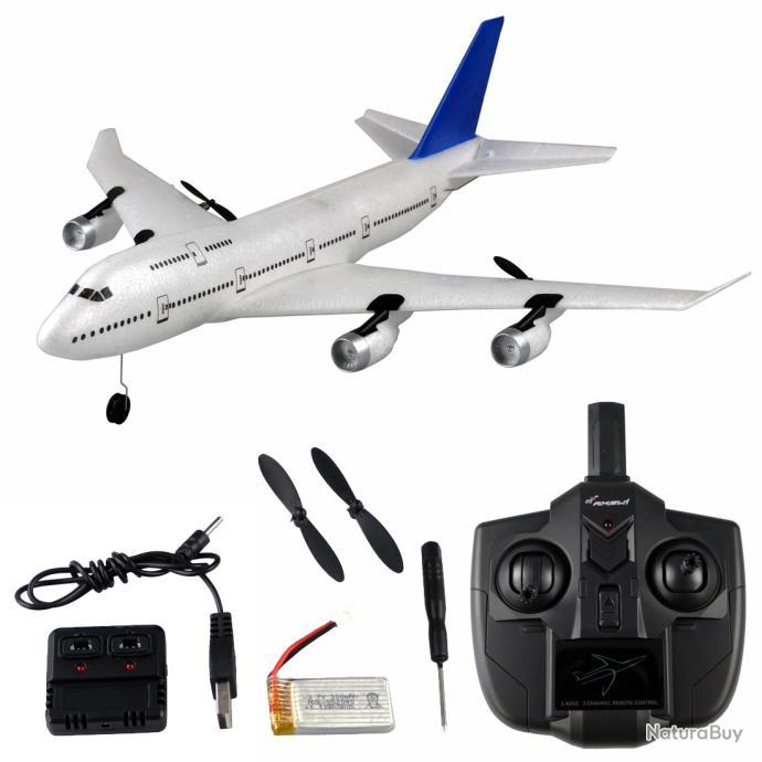 Avion de Ligne Télécommandé Boeing 747 B747 B74 RC 2.4 Ghz RTF Gyro ...