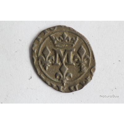 Monnaie féodale Liard de Marie de Montpensier princesse de Dombes ...