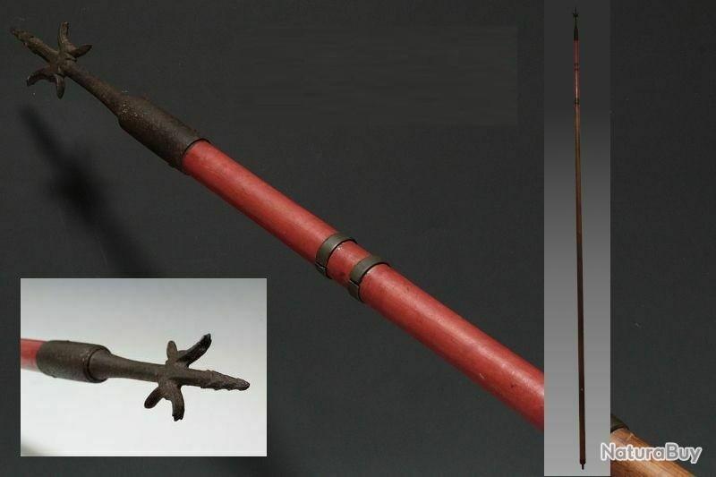 Antiquité Edo Grand Sodegarami Samurai Busho - Lances (8616454)