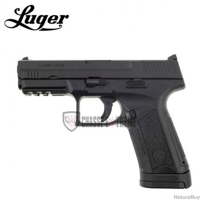 Pistolet LUGER Mc 9 Cal 9mm Para Noir - Pistolets de Catégorie B (8618363)