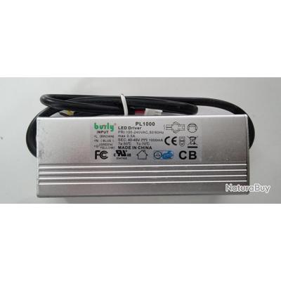 Driver Led 1000mA 45W 100V 240V - Luminaires et mobilier (8643050)