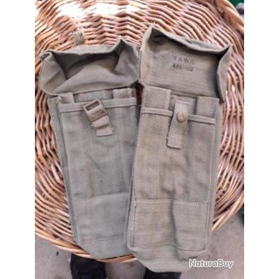 Paire de pouch belge ABL annee 50 para - Sacoche - Pochette (8650861)