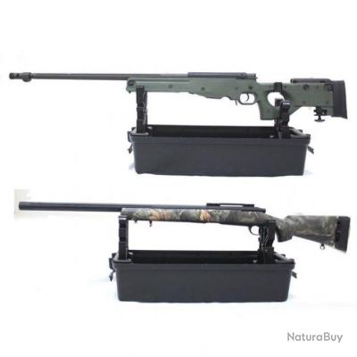 MALLETTE OUTIL 61CM NOIR ET VERTE AVEC SUPPORT ARME - Brosses ...