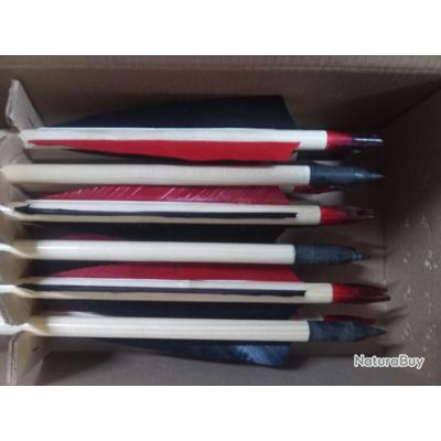 FLECHES BOIS BUCK TRAIL 50# - 11/32 - 100Gr - Flèches (8766644)