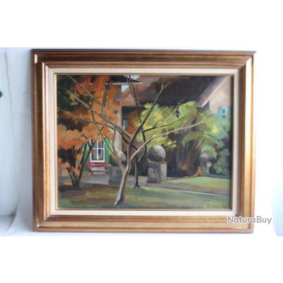 Tableau peinture I. Wyss Villard - Huiles (8768189)