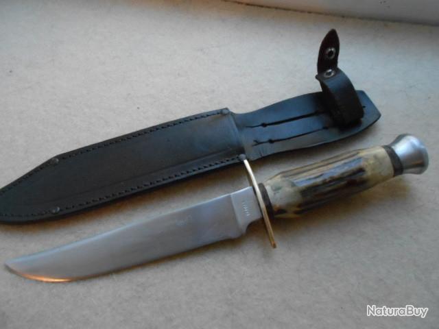 BEAU SABATIER ( VINTAGE ) MANCHE CORNE - Couteaux droits et fixes (8792672)