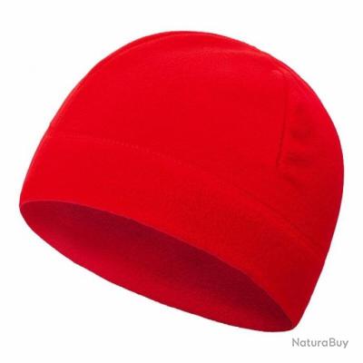 Bonnet polaire rouge - Chapeaux, casquettes, bobs, bonnets et cagoules ...