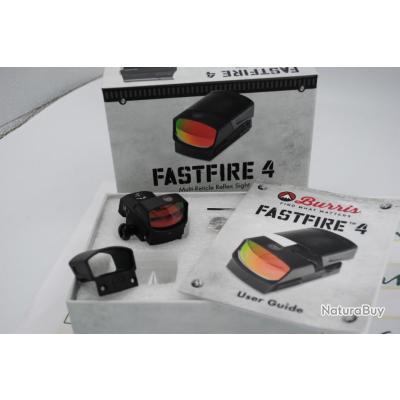 Point rouge Burris Fastfire IV avec montage amovible pour rail Weaver ...