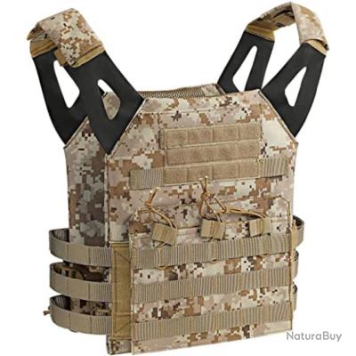 Veste JPC S&T - AOR1 - Gilets tactiques Airsoft (8899480)