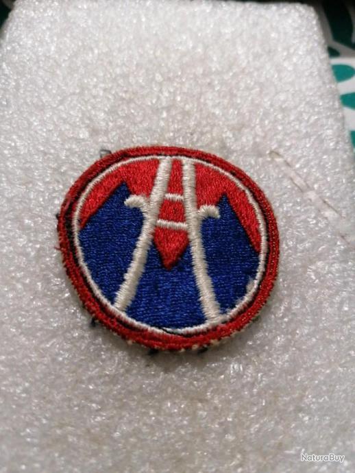 Patch armée us 2nd LOGISTICAL COMMAND ORIGINAL - Insignes en tissu ...