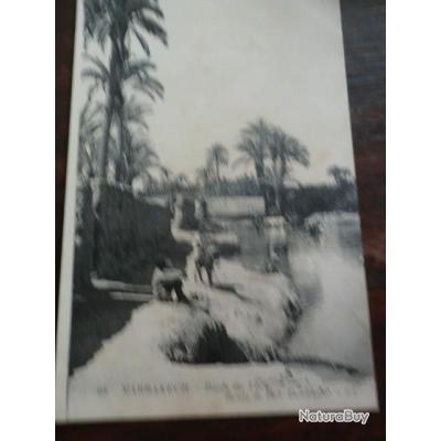 CP PAYS MAROC MARRAKECH BORD DU LAC ROUTE DE BAb DOUKKALA - Cartes ...