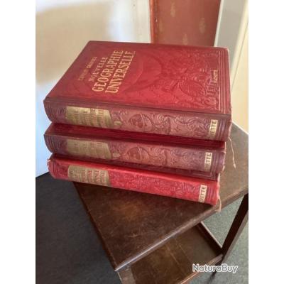 Ernest Granger 2volumes Nouvelle géographie et 1 volume Histoire de ...