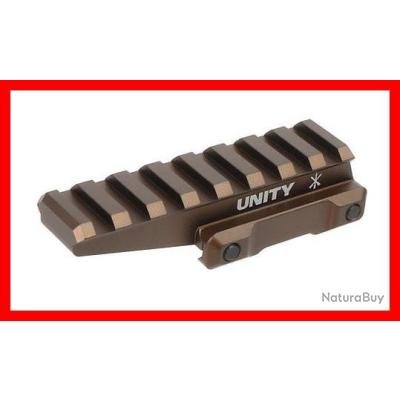 REHAUSSE DE RAIL PICATINNY PTS UNITY FAST RISER - Rails de montage ...