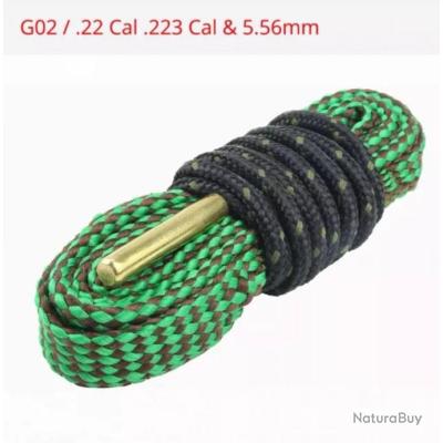 Cordon de nettoyage Cal 22Lr / 222 et 223 - Cordons, kits et baguettes ...