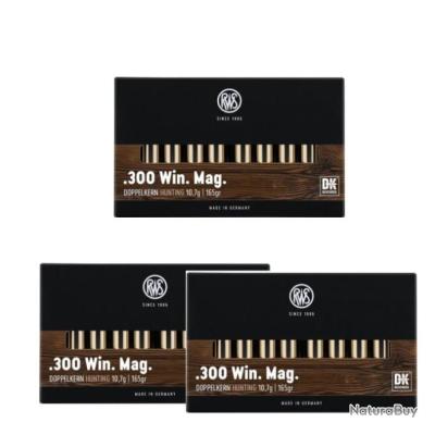 Balles RWS DK - Cal. 300 Win. Mag. - 300 Win MAG / Par 3 - Balles ...
