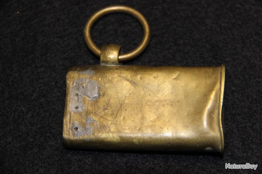 CHAPE DE FOURREAU CUIR DE SABRE 1ER EMPIRE N°3 - Poignées (9280631)