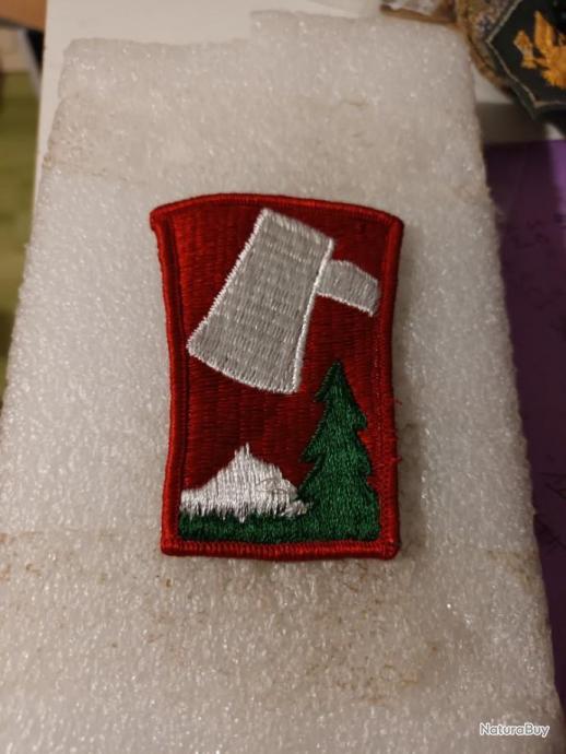 Patch armee us 70th INFANTRY DIVISION original 1 - Insignes en tissu ...