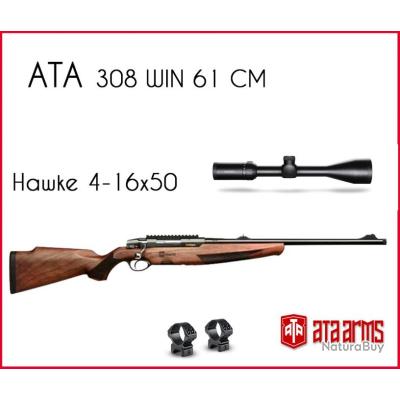 Pack ATA 308 win + Hawke 4-16x50 Montage médium - Carabines à verrou Calibre 308 Winchester ...