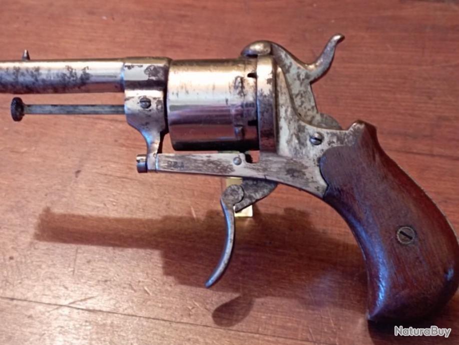 Révolver Allemand B&A en 7mn à broches en tbe. - Pistolets et Revolvers ...