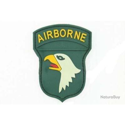 Patch 3D PVC Airborne 100st Couleur (101 Inc) - Ecussons - Patch ...