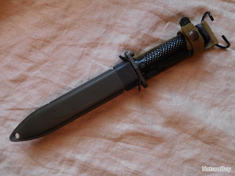 BAIONNETTE US ARMY GARAND COUTEAU DE COMBAT KNIFE COREE / VIETNAM ...