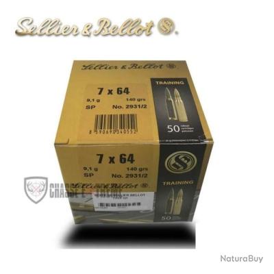 400 Munitions S&B cal 7X64 140gr SP - Balles Calibre 7x64 (9414577)