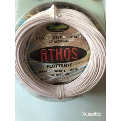 Soie flottante wf6f . 32 m blanche pêche mouche athos ragot - Soies ...