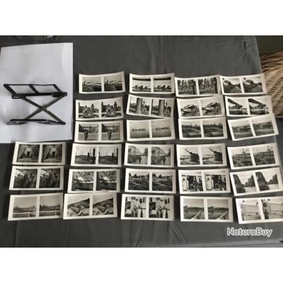 Stéréoscope Raumbild-Verlag avec 27 photos ww2 - Photos (9426704)