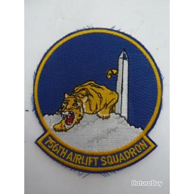 Insigne US tissu 756th a Airlift Sqadron - Insignes en tissu - Patchs ...