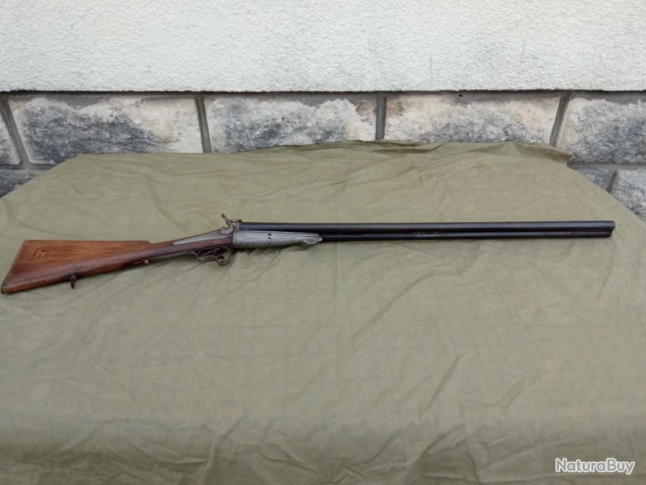 Fusil de chasse à broche calibre 16 Ste Etienne type Lefaucheux ...
