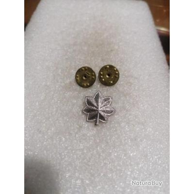 Grades officier armée us LIEUTENANT COLONEL original 2 - Epaulettes ...